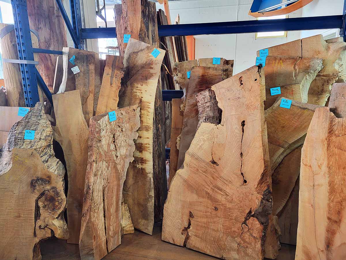 Live Edge Wood Slabs – Baker River Woodworks
